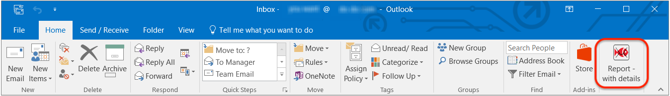 How to Use the Microsoft Outlook Button | Barracuda Campus
